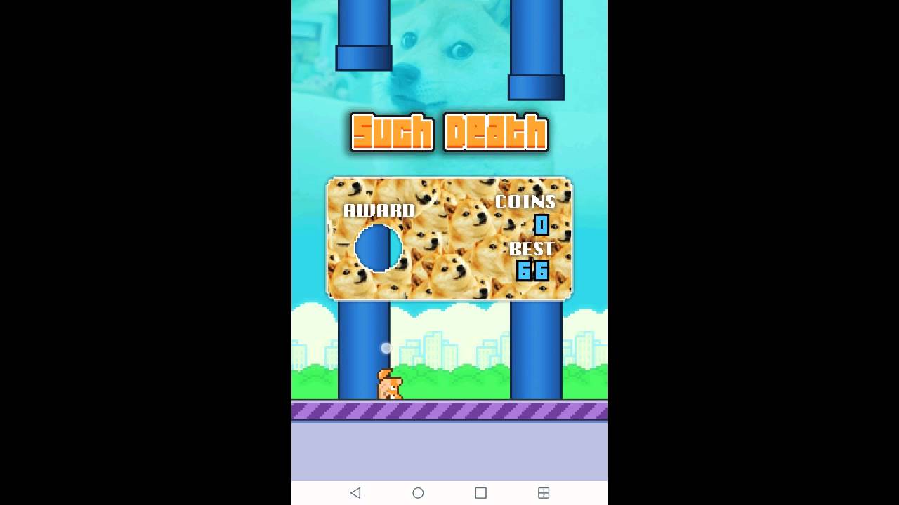 Flappy doge fail - YouTube