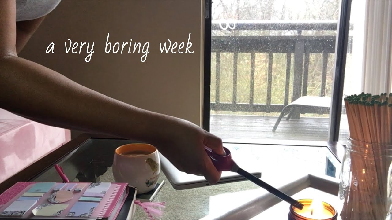 a very boring week | Vlog No. 001 | @tracydeanne_ - YouTube