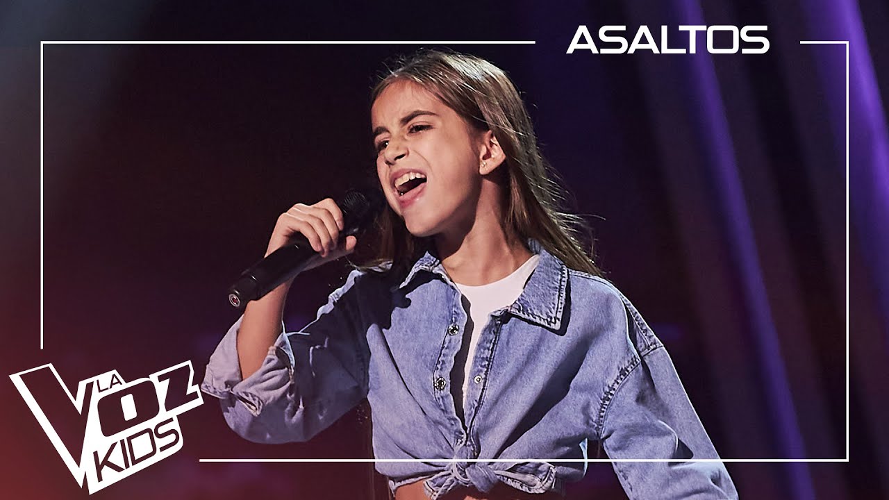 Alira Moya canta 'Don't stop believin'' | Asaltos | La Voz Kids Antena ...