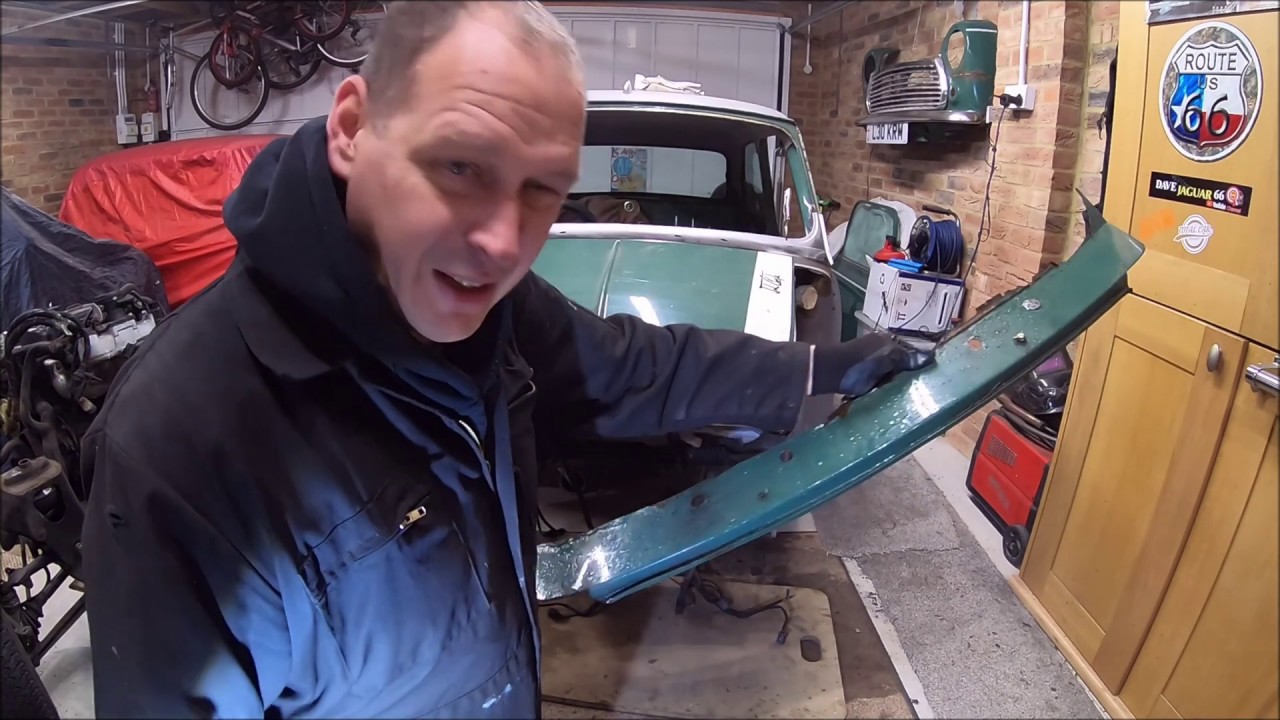 Classic Mini Workshop - Project Sprout Pt.31 Scuttle Panel Replacement ...