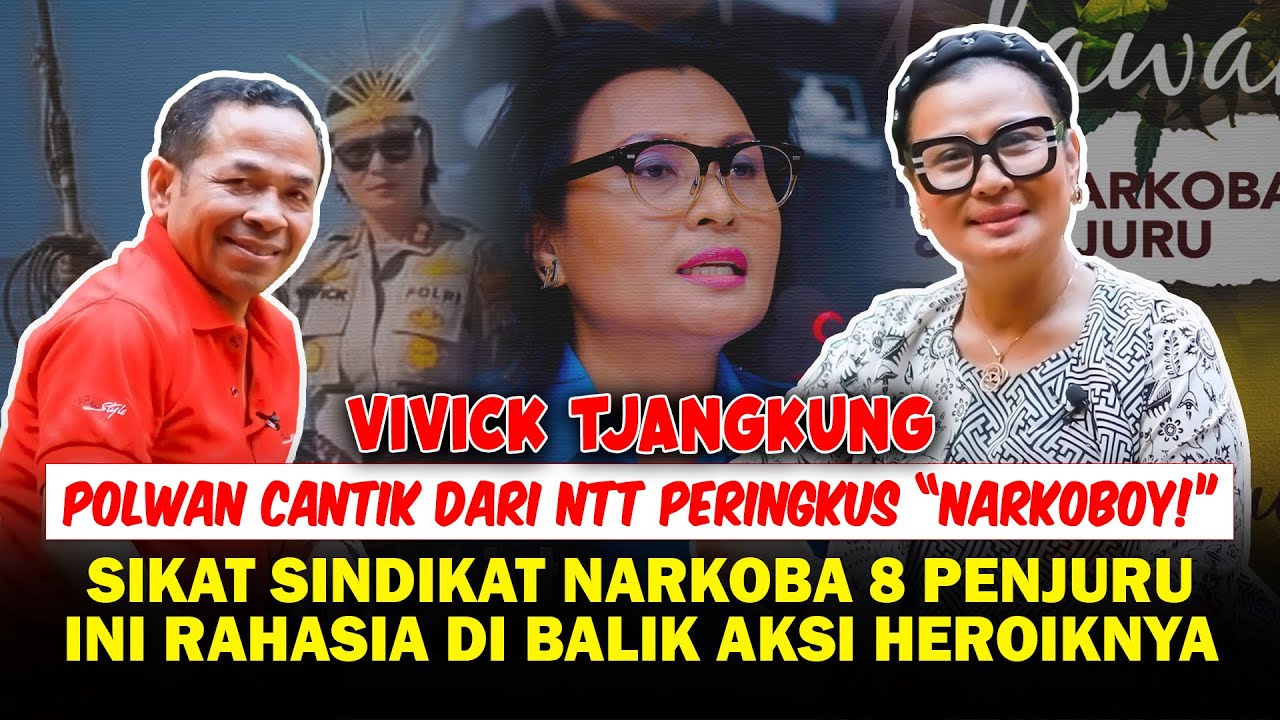 VIVICK TJANGKUNG - Rahasia Heroik Polwan Cantik dari NTT Peringkus ...
