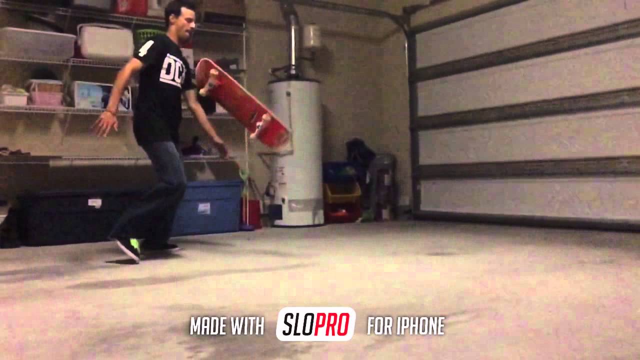 No Comply 360 flip (slow motion) - YouTube