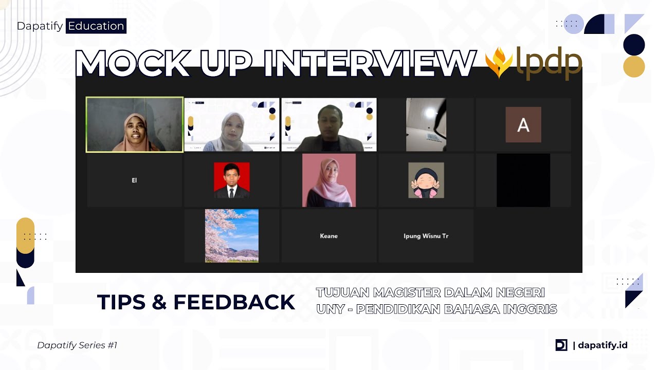 MOCK UP INTERVIEW LPDP TAHAP 1 2024 By Dapatify #6 - YouTube