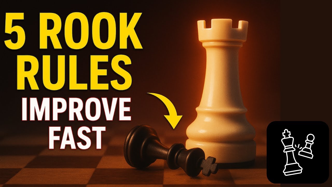 5 Rook Rules to Instantly Improve Your Chess - YouTube