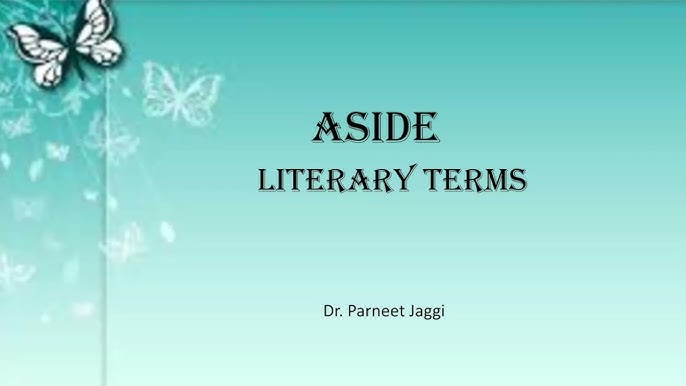 Aside Literary Term