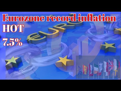 Eurozone record inflation (HOT 7.5%)
