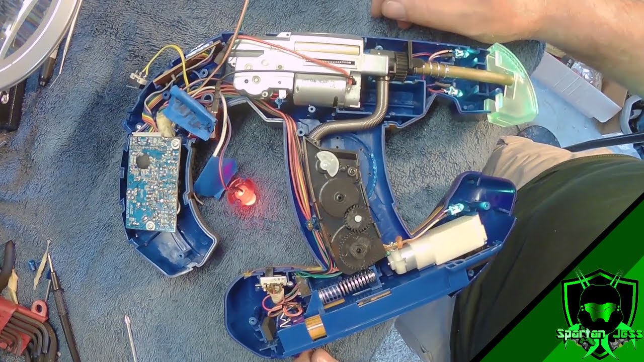 Airsoft Plasma Pistol Project - (Part 1) Ft. Redshirt98 - YouTube