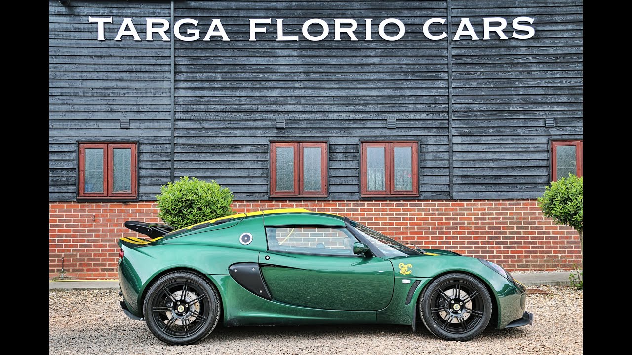 Lotus Exige Touring 6 Speed Manual in Racing Green with Yellow Decals ...