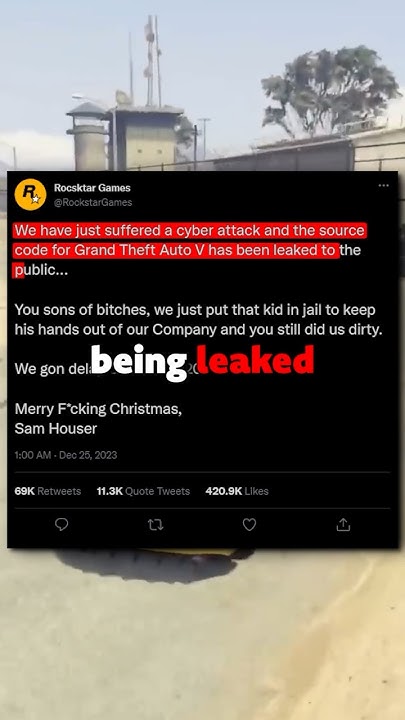 GTA 5 source code got LEAKED - YouTube