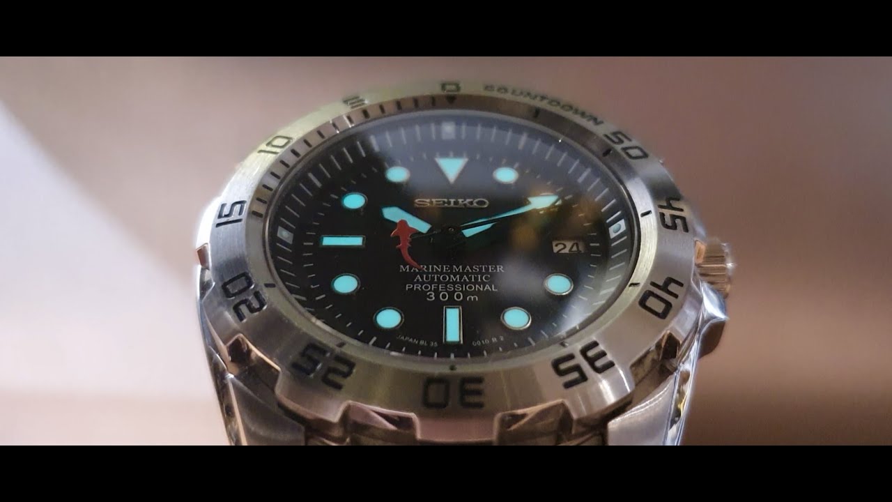 Seiko Marine Master PRO - YouTube