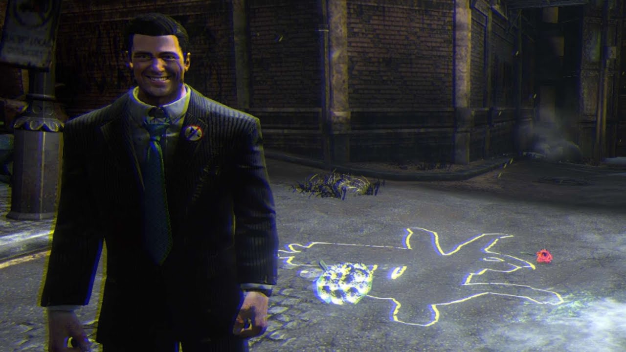 Visiting Crime Alley as Bruce in Arkham City - YouTube