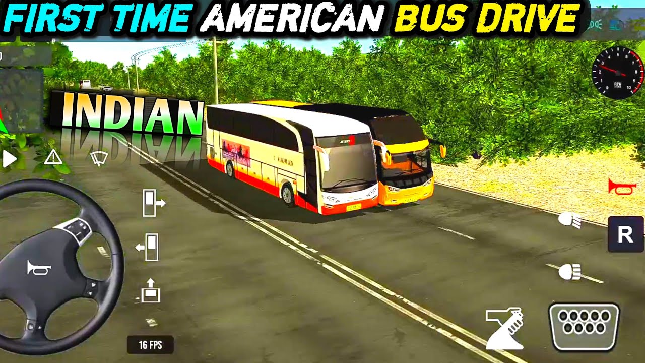 Indian Drive Bus Coach Realistic Beautiful Route @TechnoGamerzOfficial - YouTube