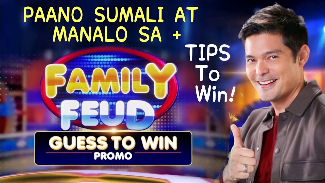 HOW TO JOIN FAMILY FEUD GUESS TO WIN PROMO?🤔 | DAPAT ALAM MO ITO BAGO ...