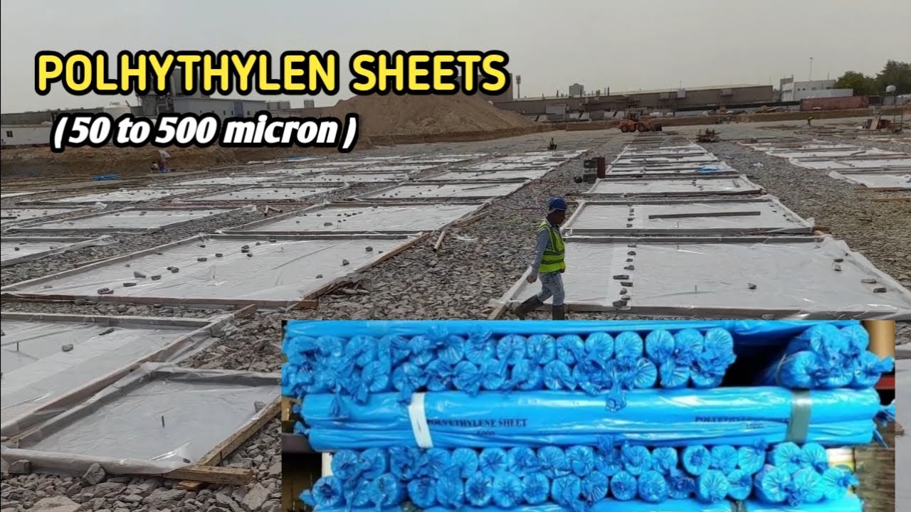 Laying of plastic polythelene sheet ,how important - YouTube