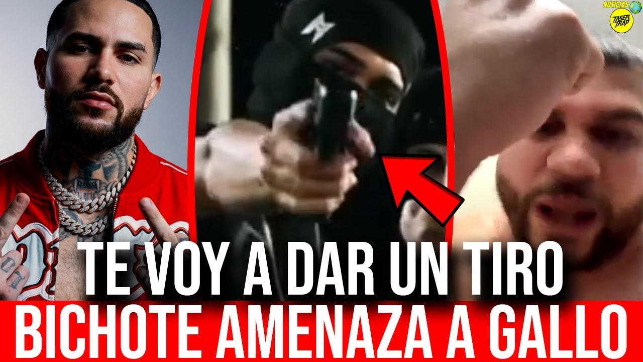 BICHOTE AMENAZA: TE VOY A PEGAR UN TIRO! GALLO THE PRODUCER EN ...
