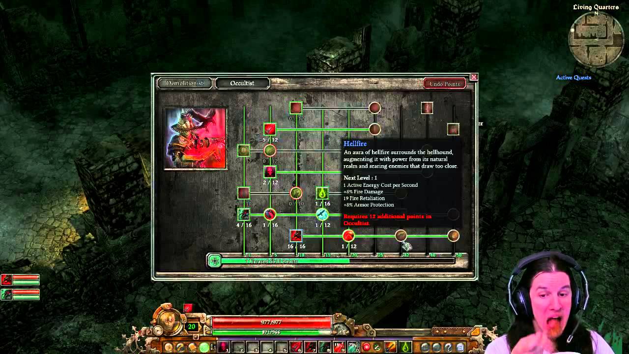 Apocryphile Playing Grim Dawn | Alpha Build | Pyromancer - 1 / 2 - YouTube