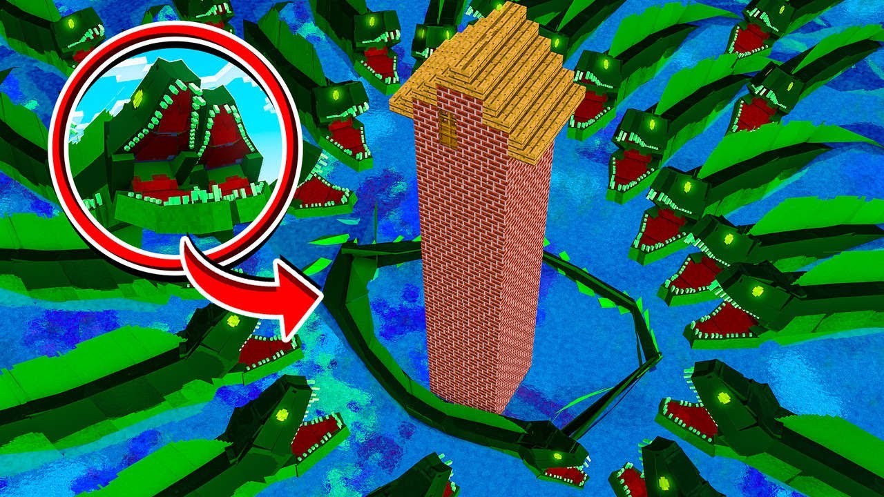 CASA NO CÉU vs 10000 SCP-3000 NO MINECRAFT ‹ Koow › - YouTube