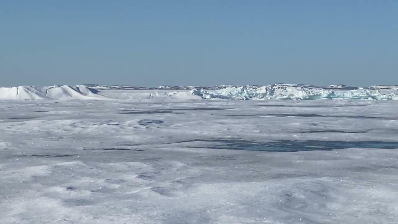 Canadian Arctic - 2022 Solo Expedition, Pressure Ridge Upwind - YouTube