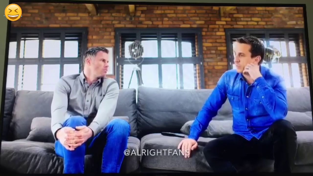 FUNNY CARRAGHER & NEVILLE 😝 - YouTube