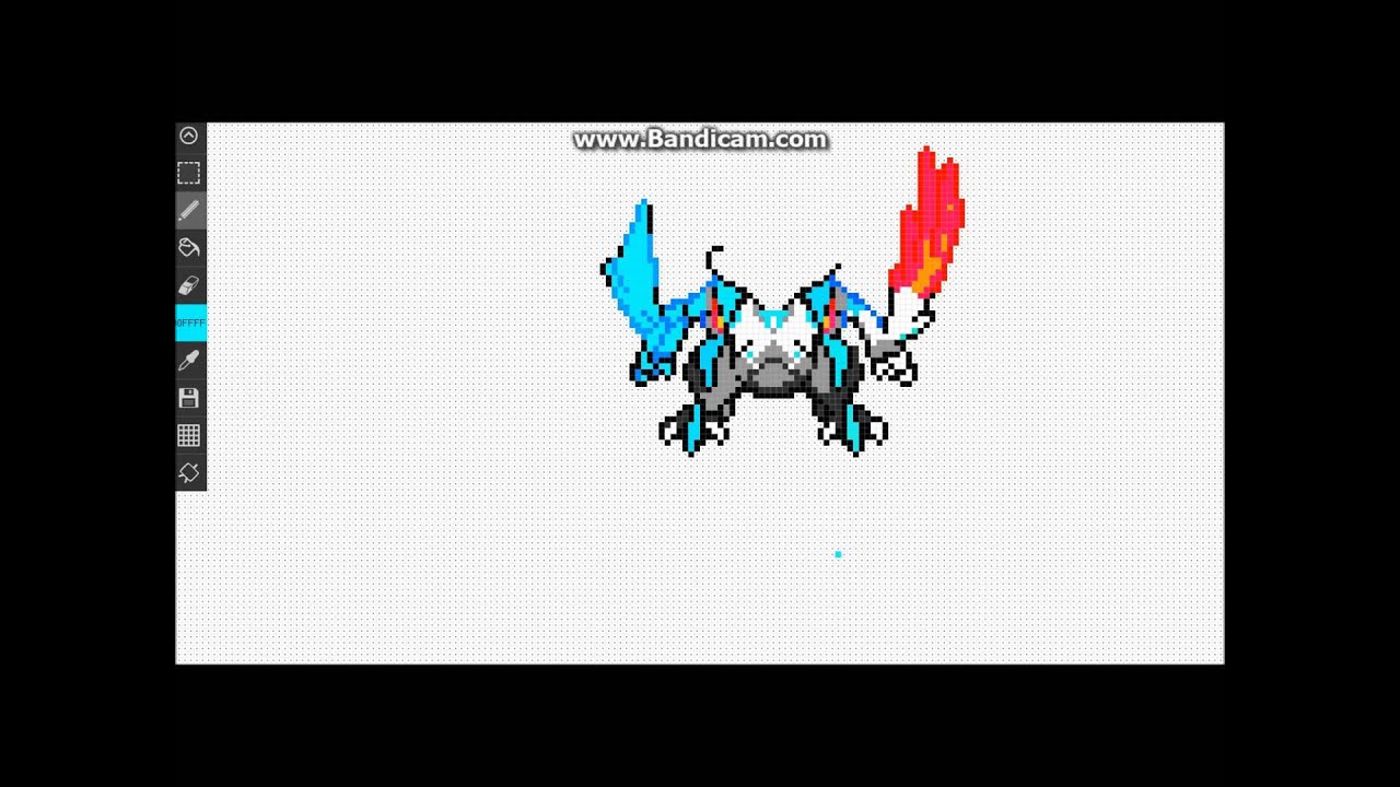 Pixel Art - White Kyurem - YouTube