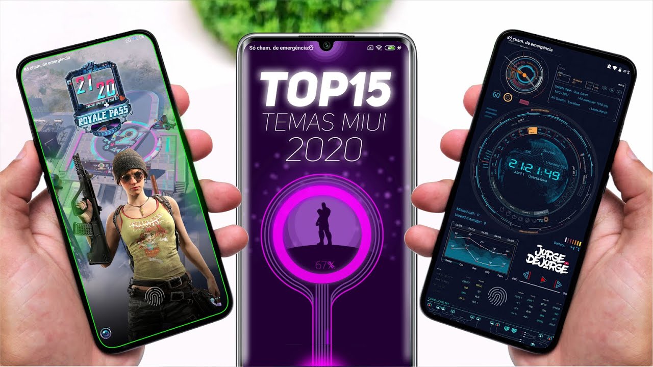 TOP 15 TEMAS MIUI 11 para o seu XIAOMI ficar lindo! Como instalar MTZ 😜 ...