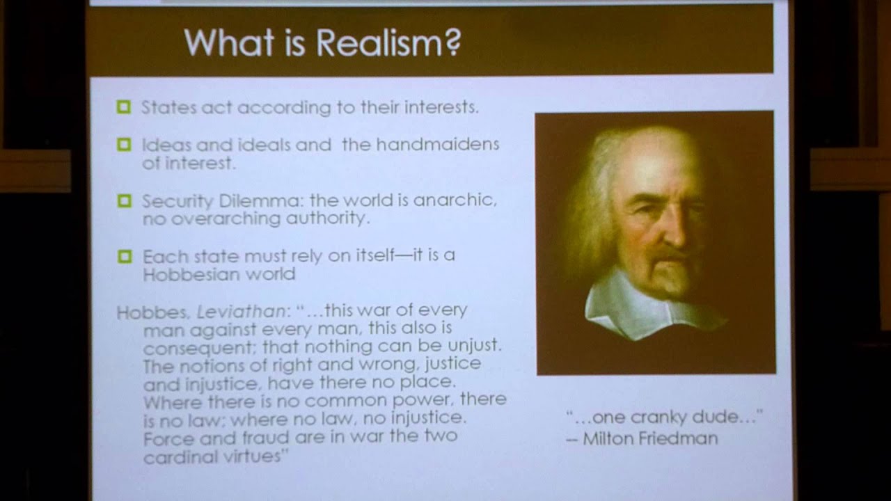 Political Science lecture: Cold War Realism (part 2) - YouTube