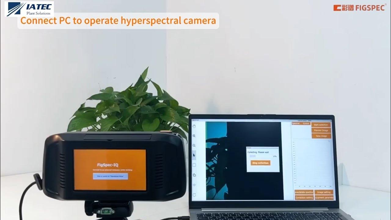 FigSpec-IQ - Portable hyperspectral camera CHNSpec Technology - YouTube