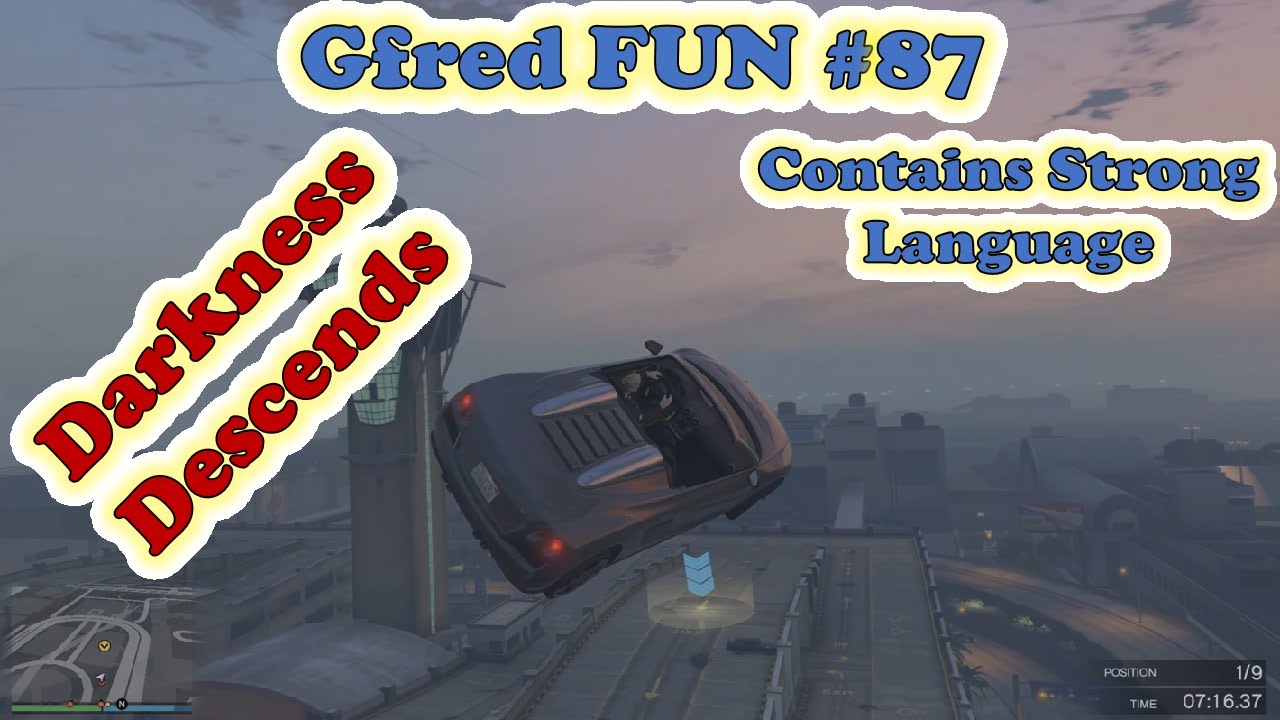 GTA 5 Online - Gfred FUN № 87 (Darkness Descends) - YouTube