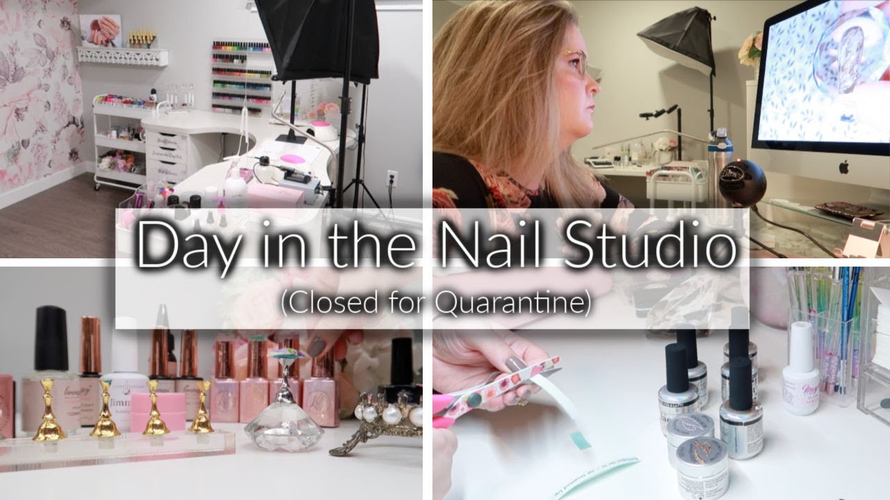 Behind the Scenes of Filming Videos for YouTube | Nail Tech Blogger ...