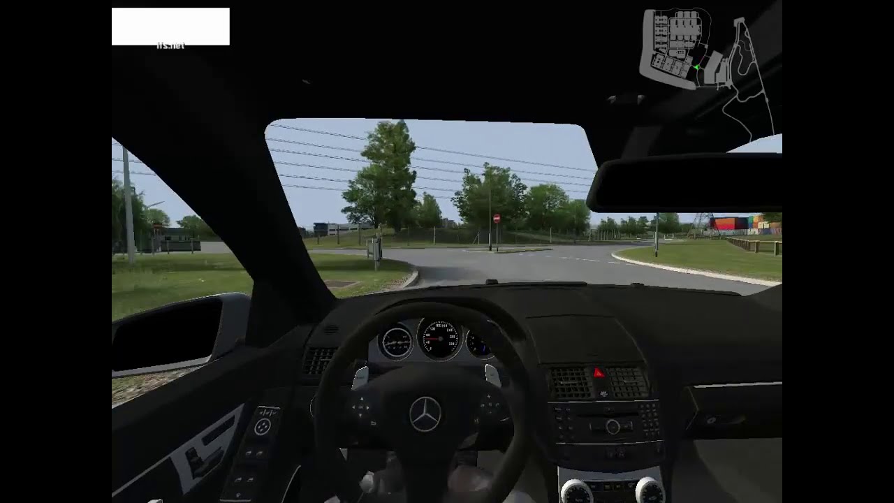 lfs c63 amg trailer+link - YouTube