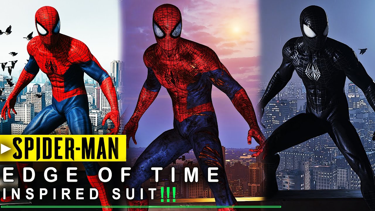 Marvel's Spider-Man PS5 | *EDGE OF TIME* Suit & Realistic Reshade ...