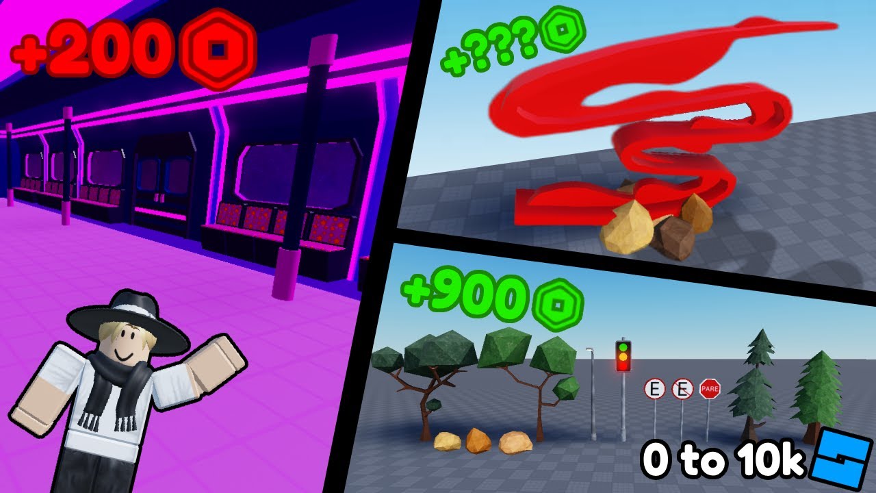 Going From 0 to 10k Robux Challenge! | Episode #3 (Roblox Studio) - YouTube