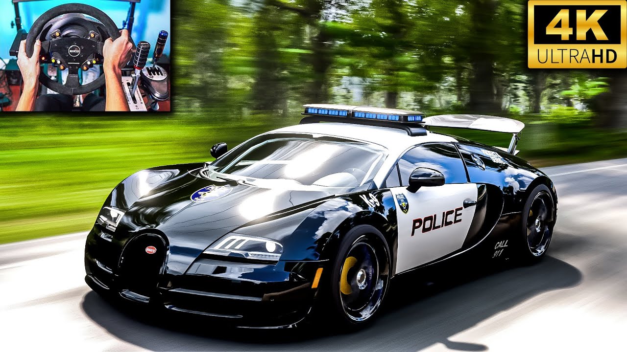 Forza Horizon 5's Speedy Enforcer: Bugatti Veyron Police Car! - YouTube
