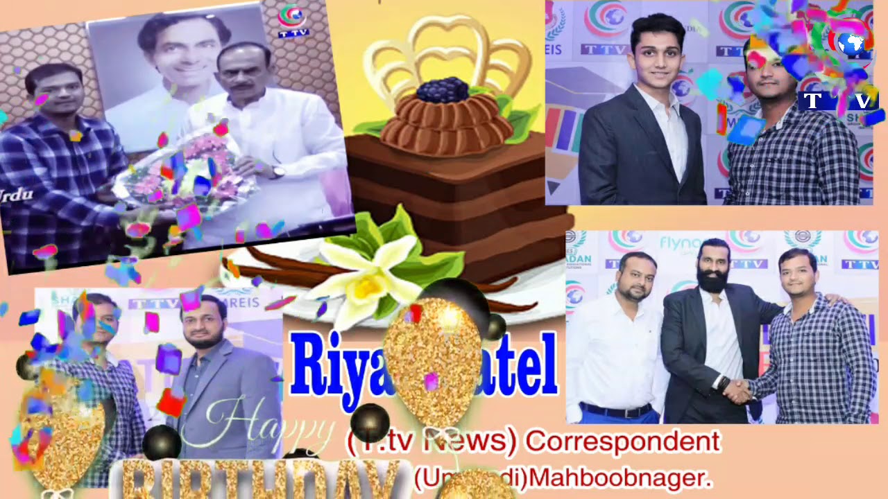 08-09-2018 MBNR-(T.tv News) Correspondent (Riyaz patel) Birthday Link. - YouTube