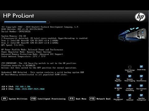 How To Install Windows Server 2019 On a hp Proliant ML30 GEN10 - YouTube