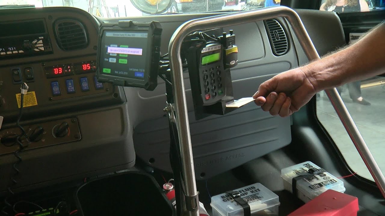 Student ID scanners coming to Manatee county school buses - YouTube