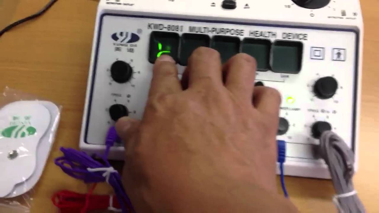 Acupuncture Stimulator by UPC Medical Supplies Inc. - YouTube