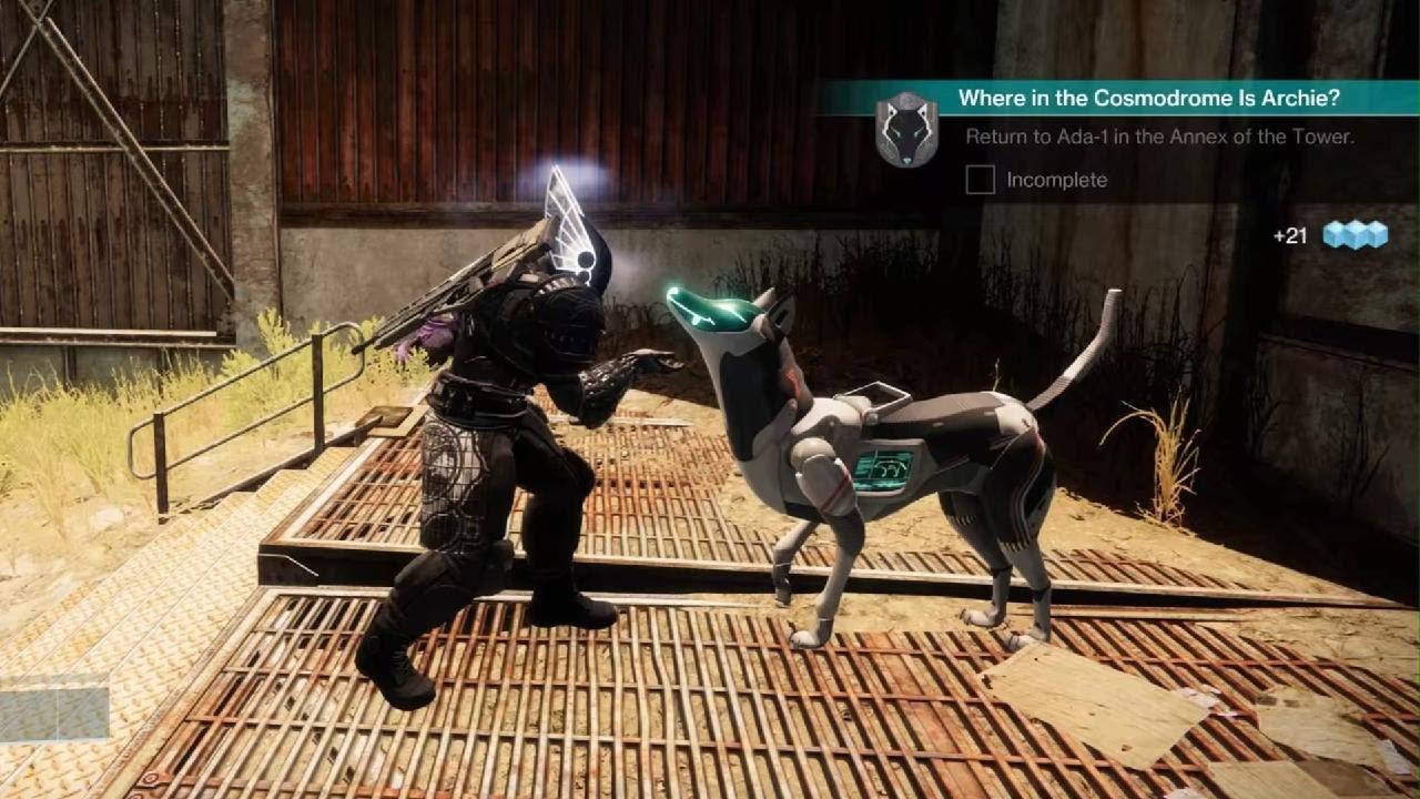Destiny 2 - [Quest] Where is Archie - Cosmodrome - YouTube