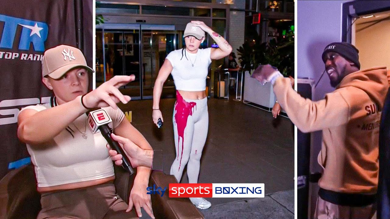 Paint thrown over Sandy Ryan! 🚨 | What went down before Mikaela Mayer ...