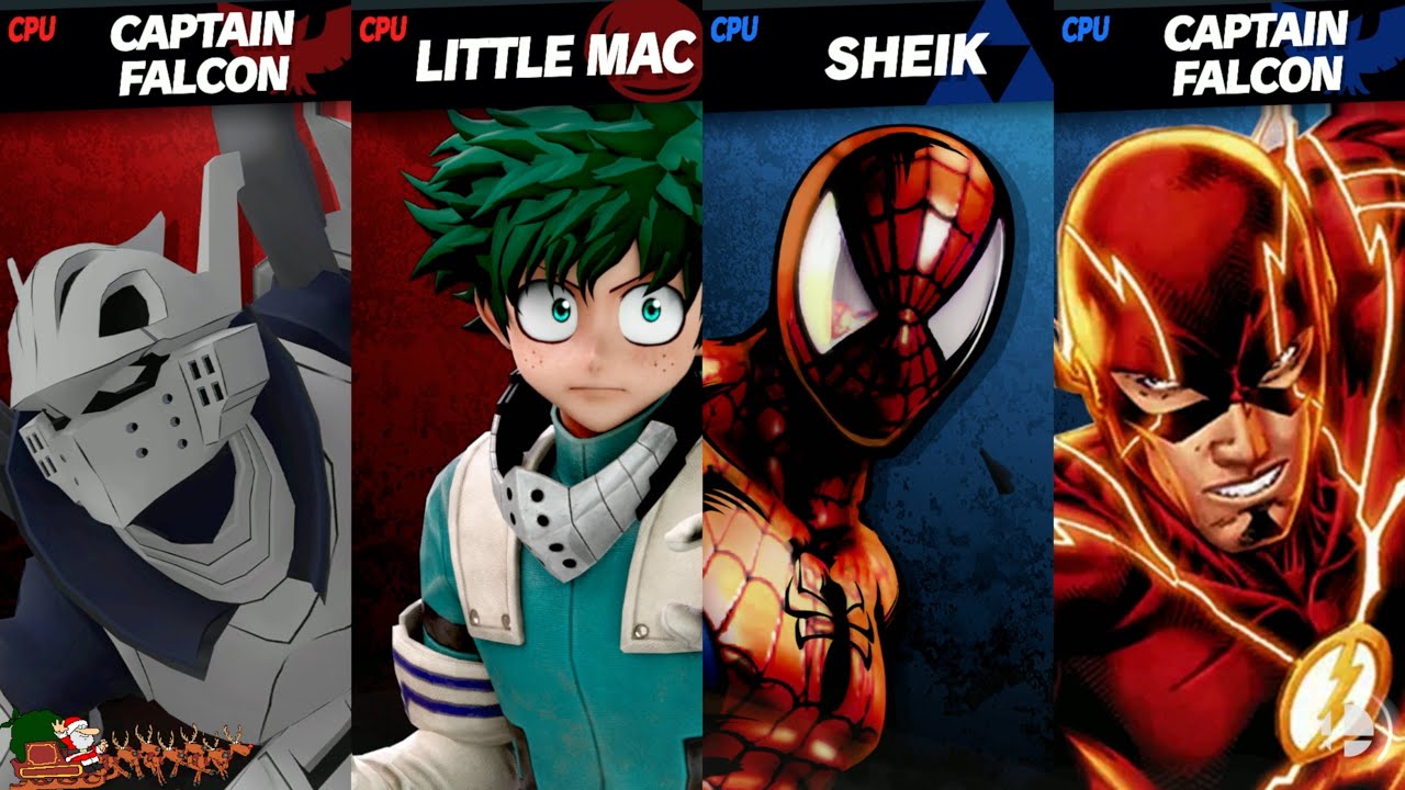 Ingenium and Deku vs Spider-Man and The Flash - YouTube