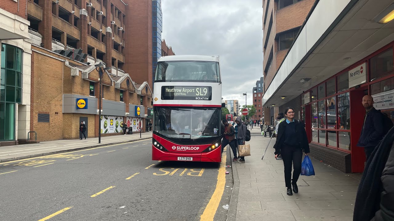 FRV Route SL9: Heathrow Central To Harrow - YouTube