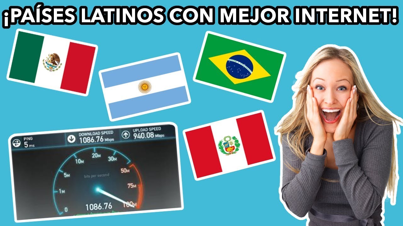 ¡PAÍSES LATINOS CON INTERNET MÁS RÁPIDO! - YouTube