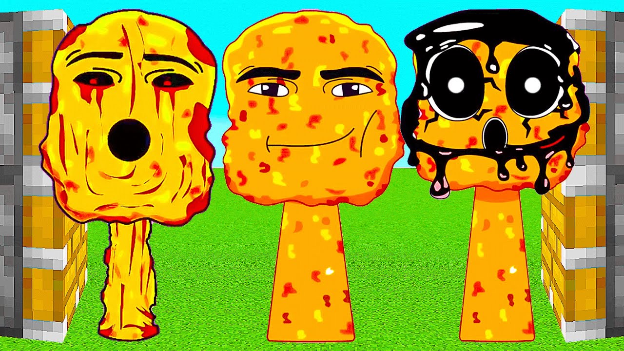 How To Combine Into Sprunki OC Dancing Nugget Phase 1 To Phase 8 In ...
