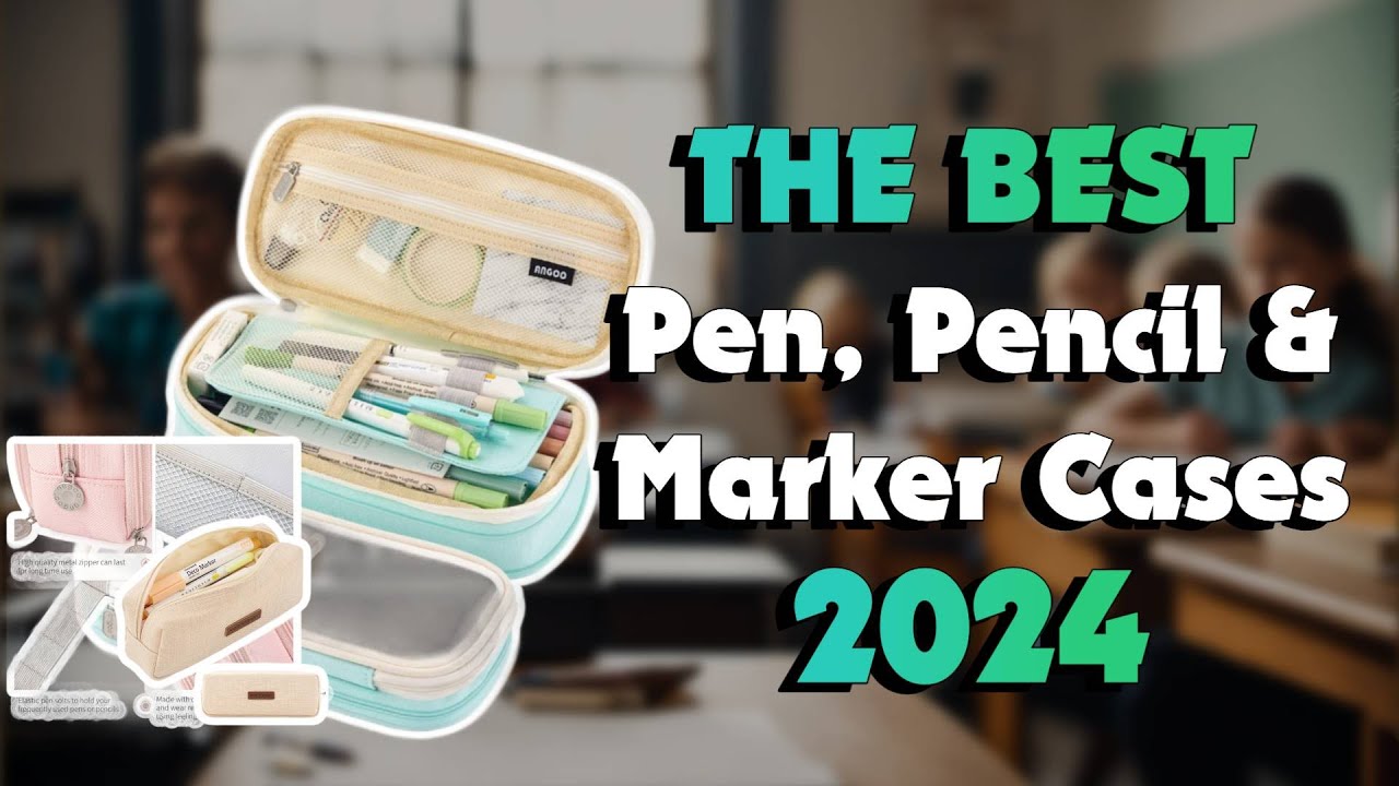 The Top 5 Best Pencil Pouch in 2024 - Must Watch Before Buying! - YouTube