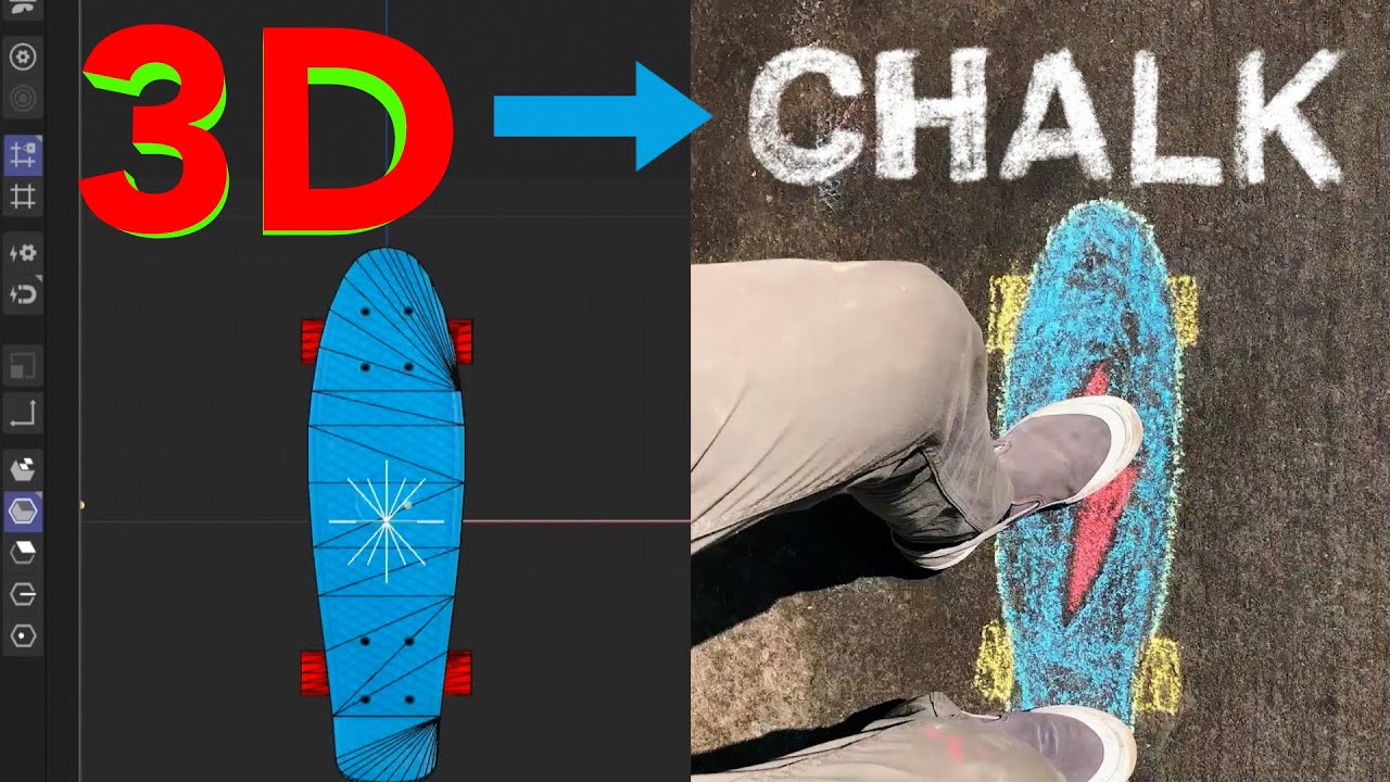 I animated with CHALK! - YouTube