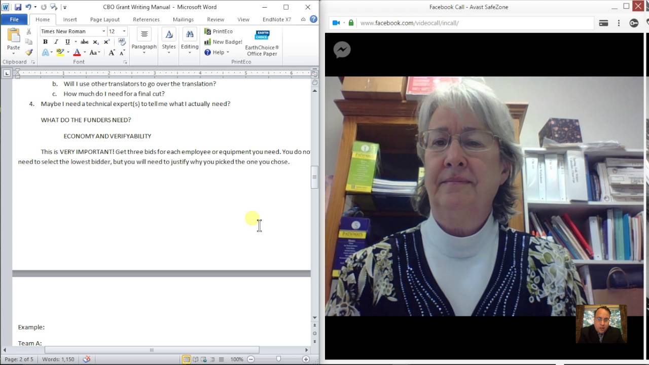 CBO Grant Writing Training - YouTube
