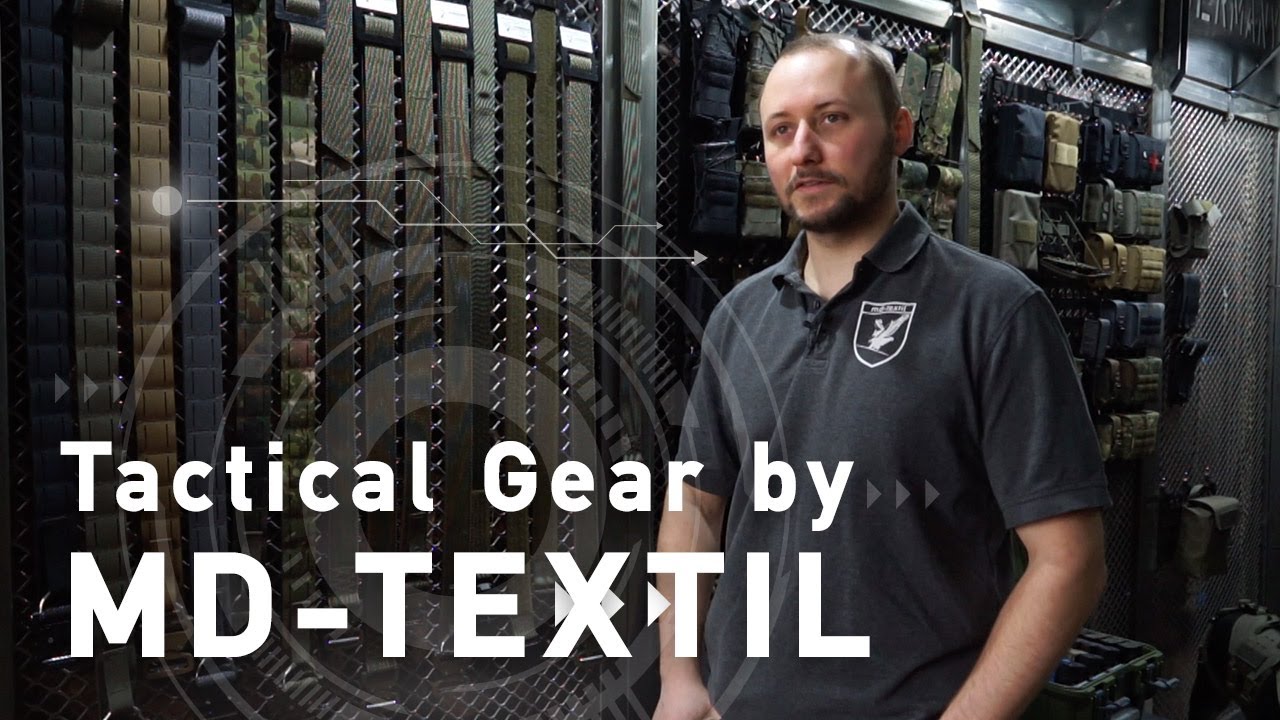 Tactical gear by MD-TEXTIL Made in Germany @ COBRA® connects - YouTube