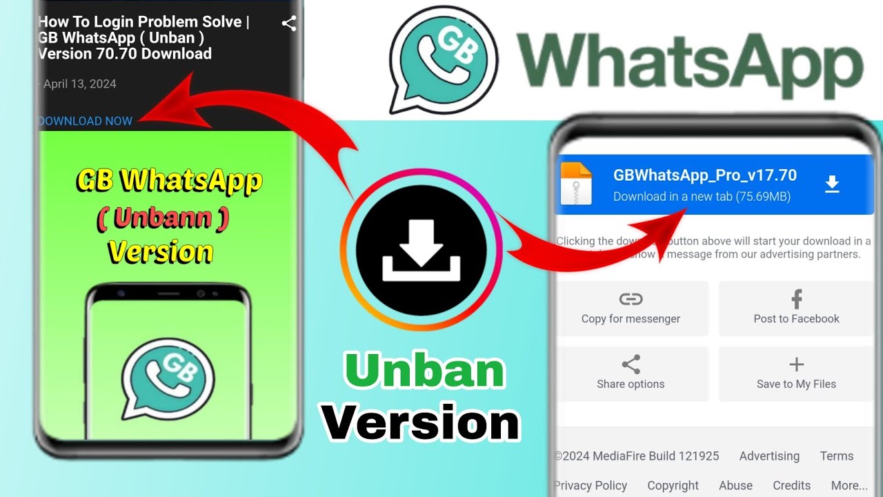 GB WhatsApp ( Unban ) Letest Version Download | Ban Number se Login ...