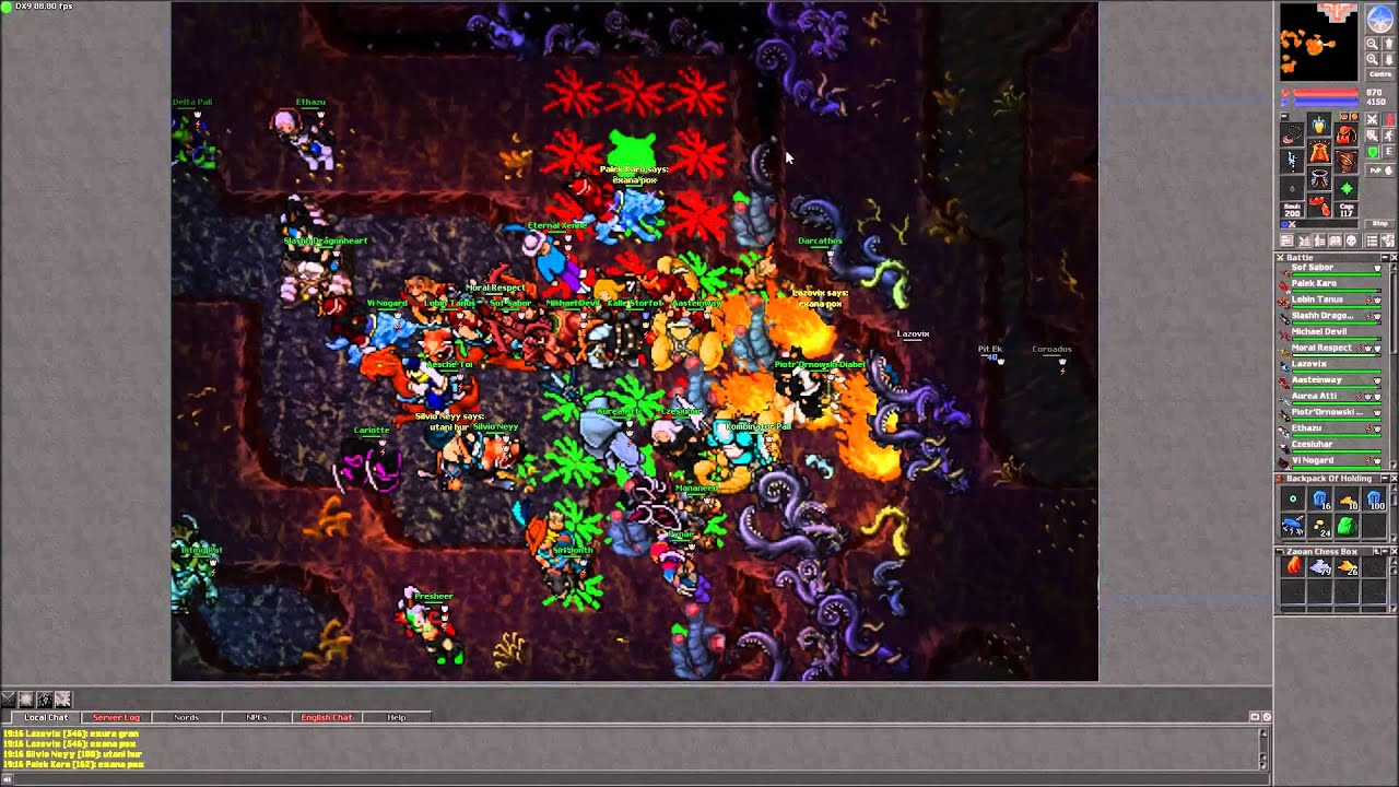 Tibia - Killing of Devovorga - Harmonia 2015/09/02 - YouTube