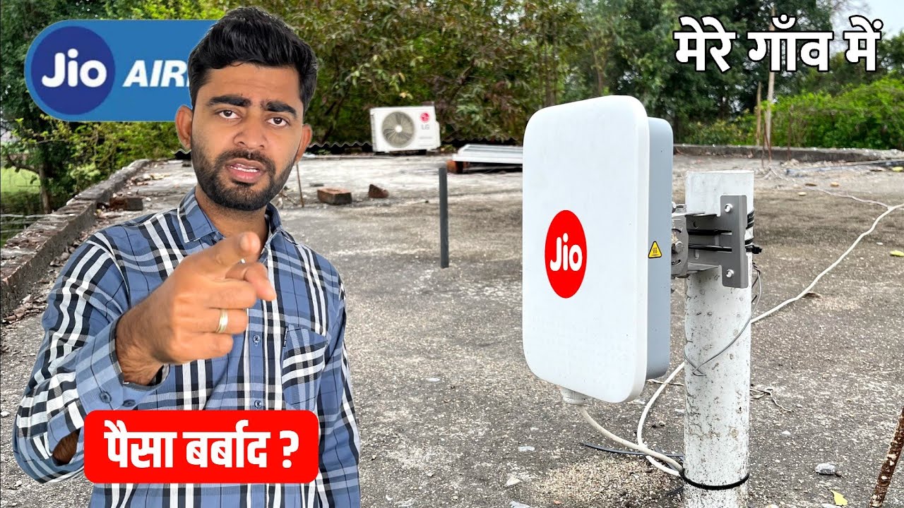Jio AirFiber Installation | Problem With Jio AirFiber 5G | Jio Air ...